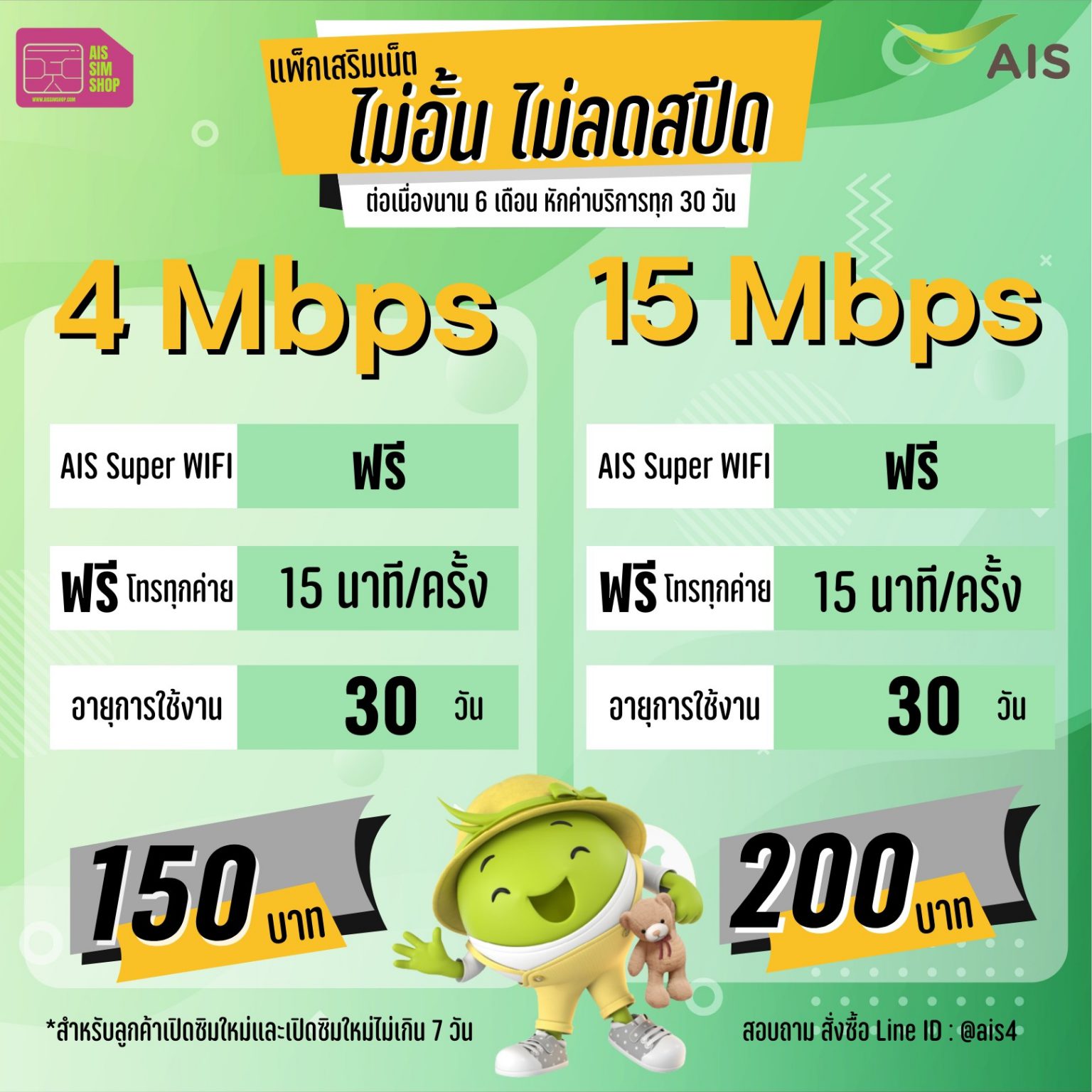 Ais Wifi, Ais Wifi 使える場所 , AIS SUPER WiFi – FZLMQM